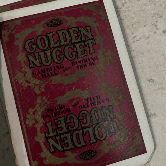 None | Other | Vintage Golden Nugget Las Vegas Playing Cards N2 Packs ...